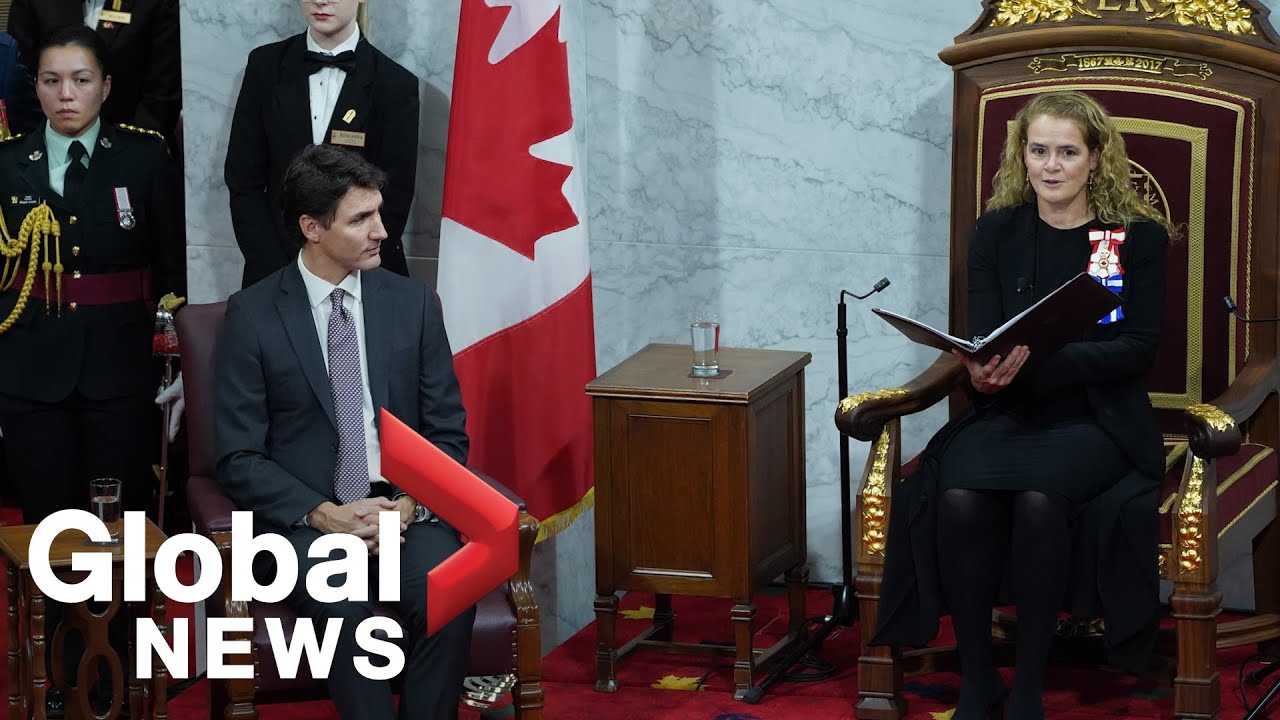 Throne Speech Trudeau Government Outlines Agenda For Minority